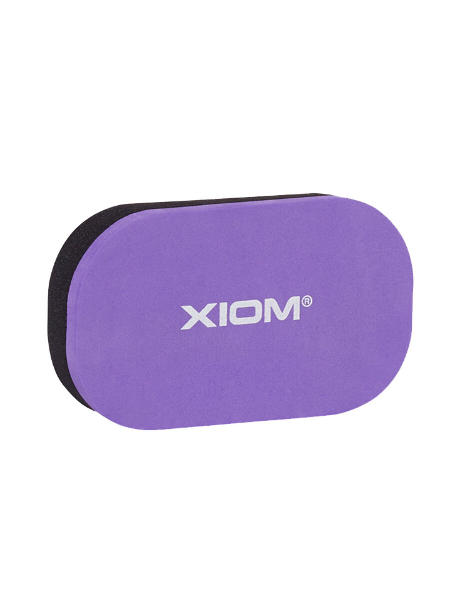 Губка для очистки накладок настольного тенниса XIOM Rubber Cleaner Sponge, Purple/Black