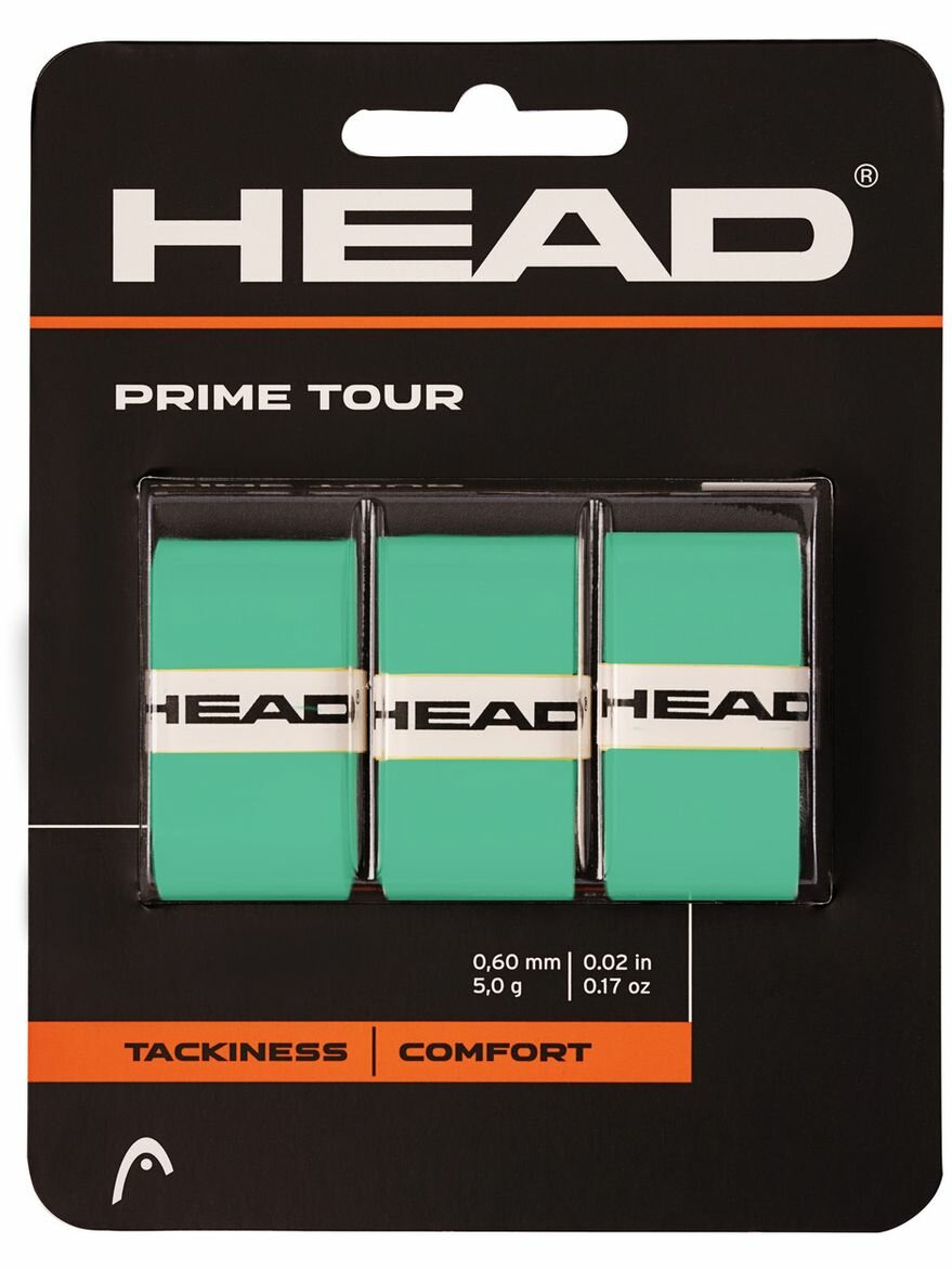 Овергрипы обмотка для ракетки Head Prime Tour 3 pcs Pack (Overgrip) MI Унисекс