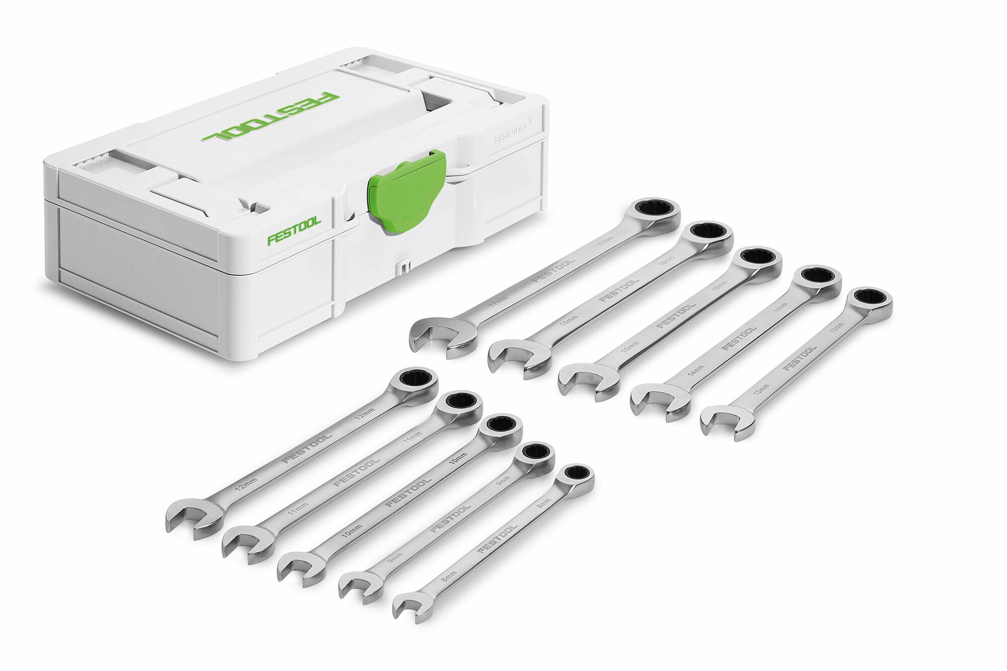 Набор кольцевых трещоточных ключей Festool SYS3 S 76-RRS-Set