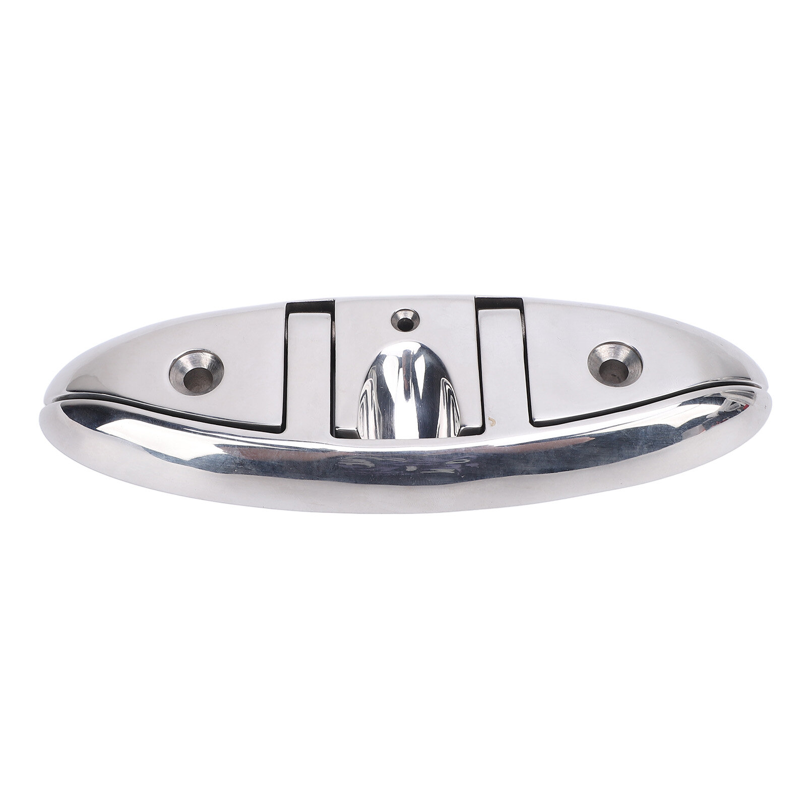 8 -дюймовый лодка вниз Cleat 316 из нержавеющей стали с высокой полированной ржавой складной складной залив для морской яхты RV