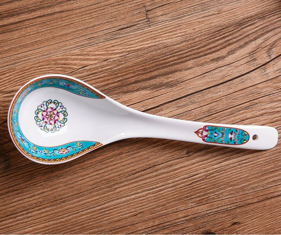 Набор керамической посуды в китайском стиле из Цзиндэчжэня, тарелки и миски для домашнего использования, одиночная