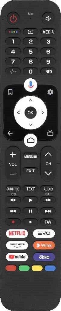 Haier HTR-U32R WINK SMART TV, Пульт ДУ