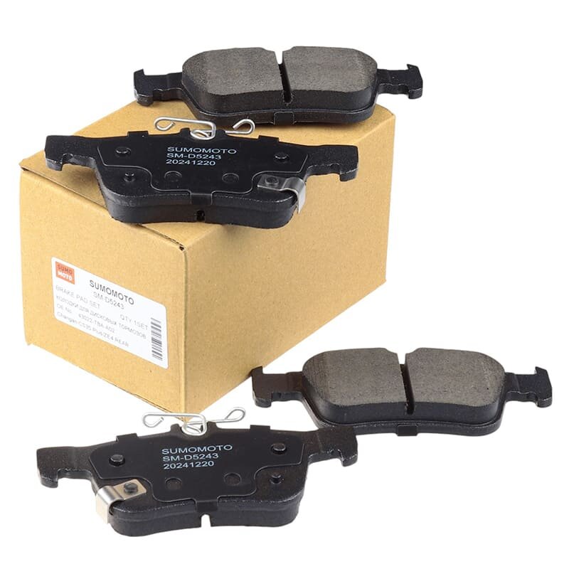 Колодки тормозные задние SM-D5243 SUMOMOTO Changan CS35 Plus/ZE4; OEM 43022-TBA-A02