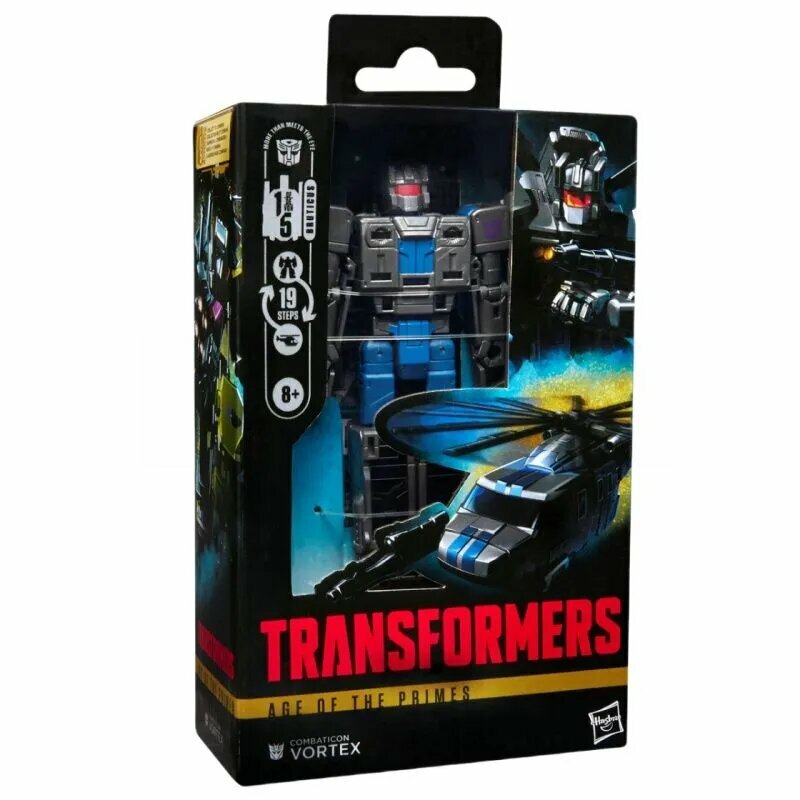 Трансформеры Игрушка хасбро Combaticon Vortex Deluxe Class Transformers: Age of the Primes Hasbro, Takara Tomy