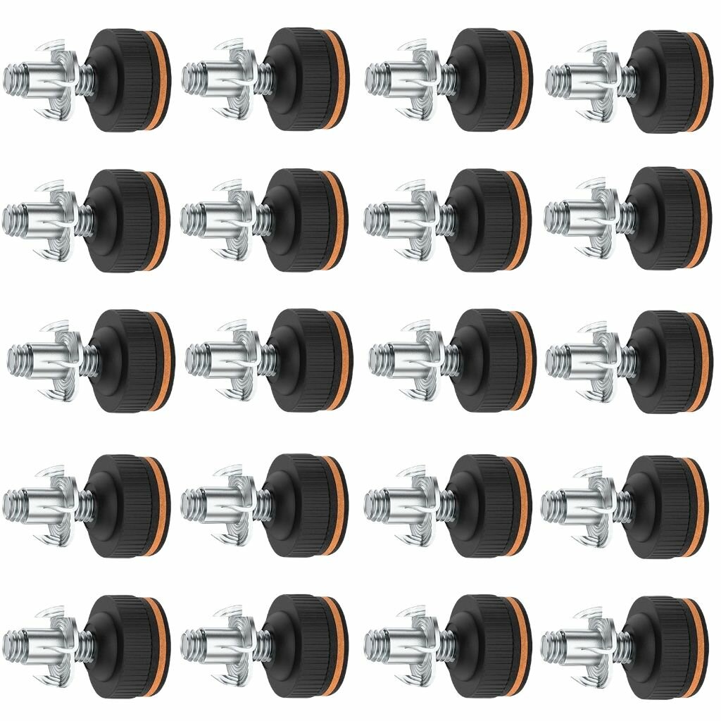 20 шт. Регулируемые мебельные ножки с резиновыми подкладками