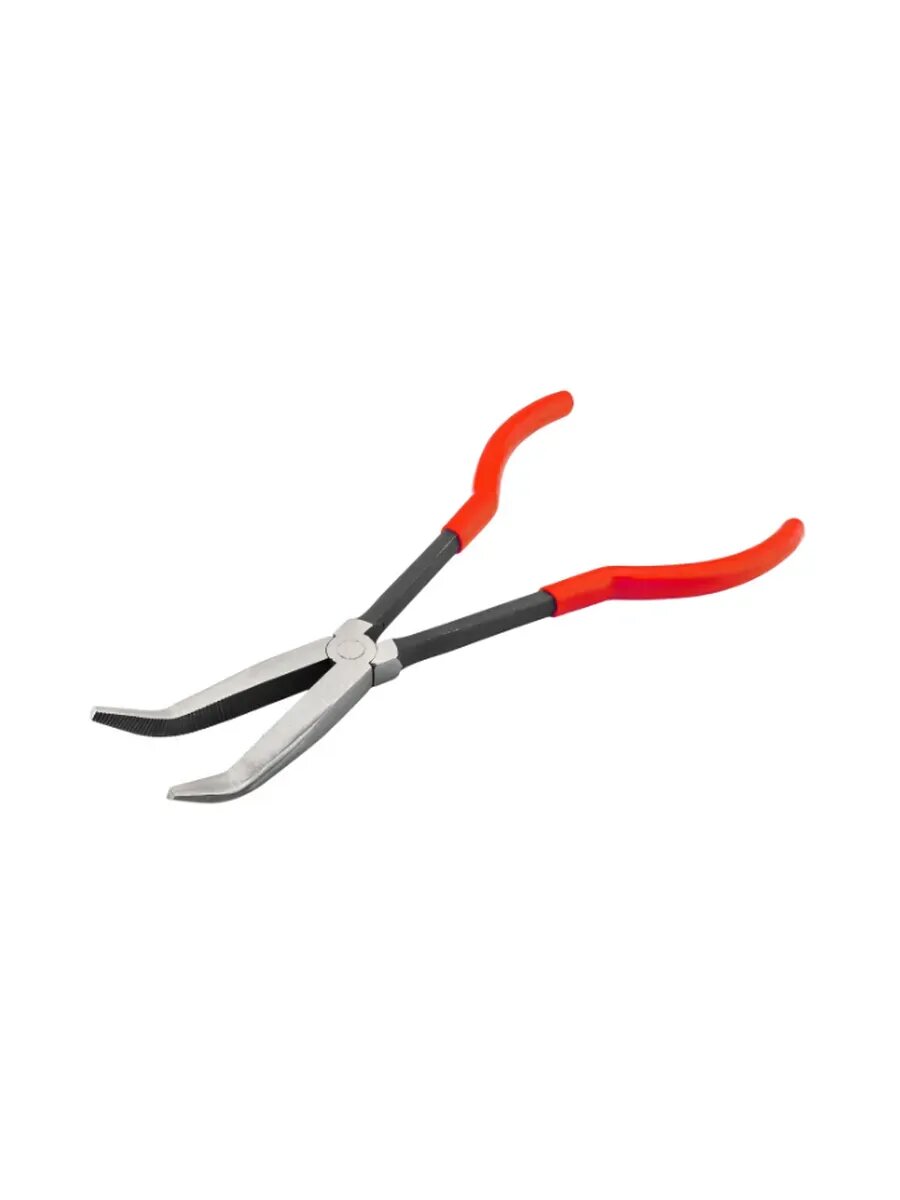 Длинногубцы изогнутые с удлиненными рукоятками 285 мм