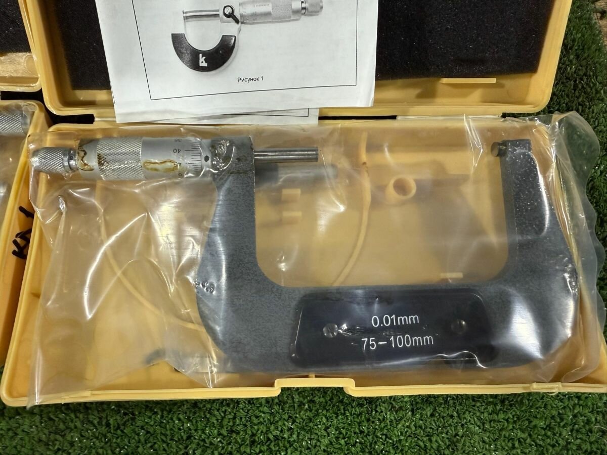 Микрометр гладкий мк100 Калиброн