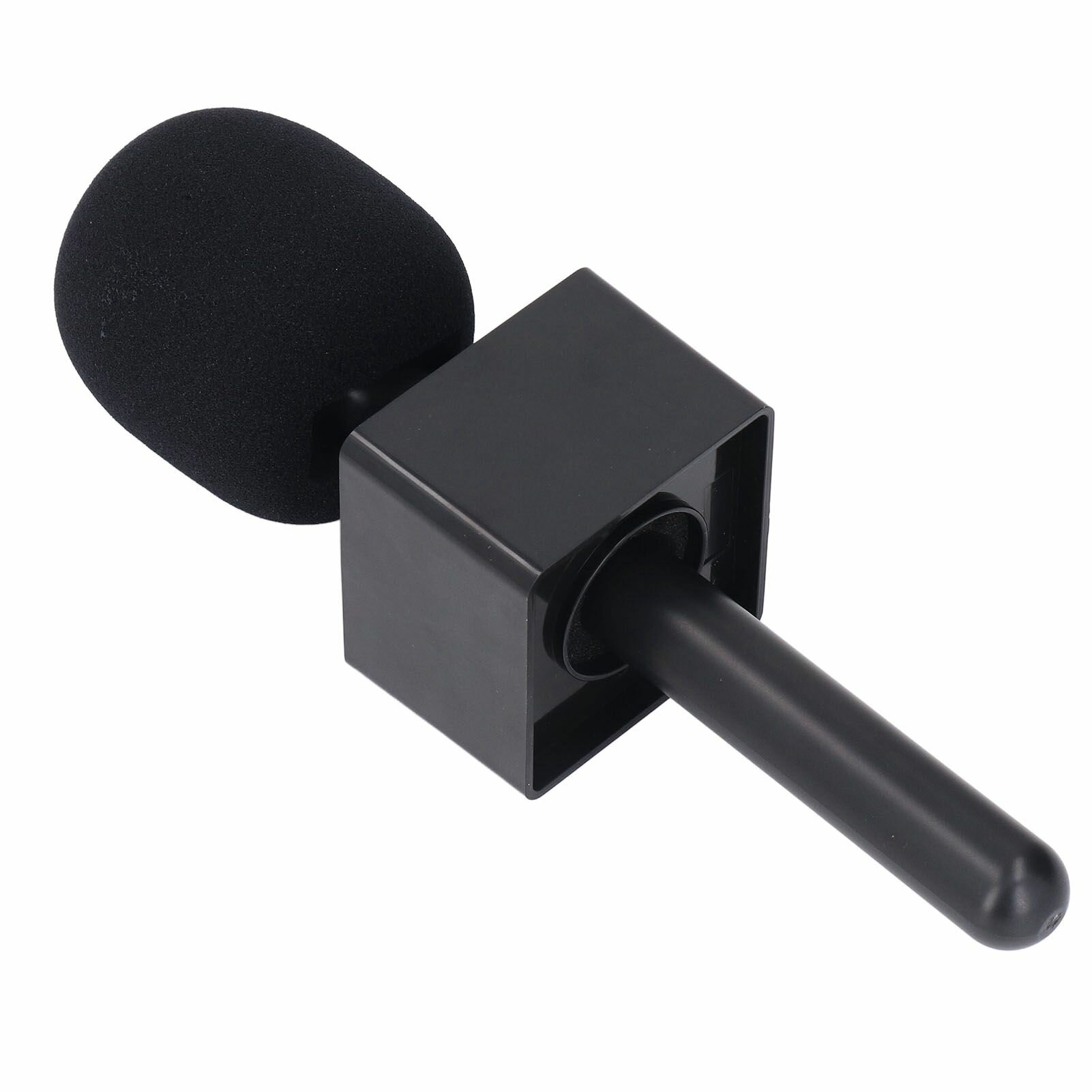 Держатель для микрофона с адаптером 1/2 для интервью, оснащенный держателем флага, для Rode Wireless GO II, черного цвета, изготавливаемый из пластика ABS с интегрированным холодным клеем