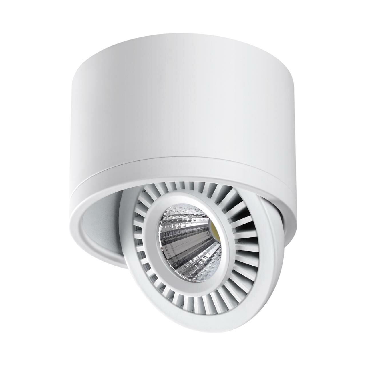 NOVOTECH 358811 OVER NT21 432 белый Светильник накладной светодиодный IP20 LED 9W 770Лм 4000K 220V GESSO