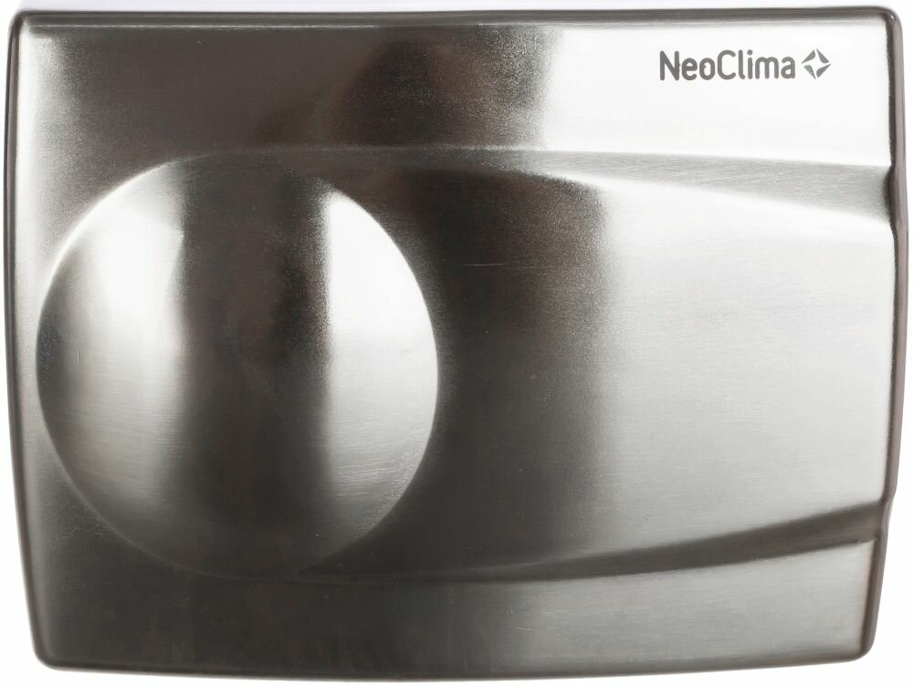 Сушилка для рук NeoClima NHD-1.5M, сенсорная, мощность 1500 Вт, нержавеющая сталь
