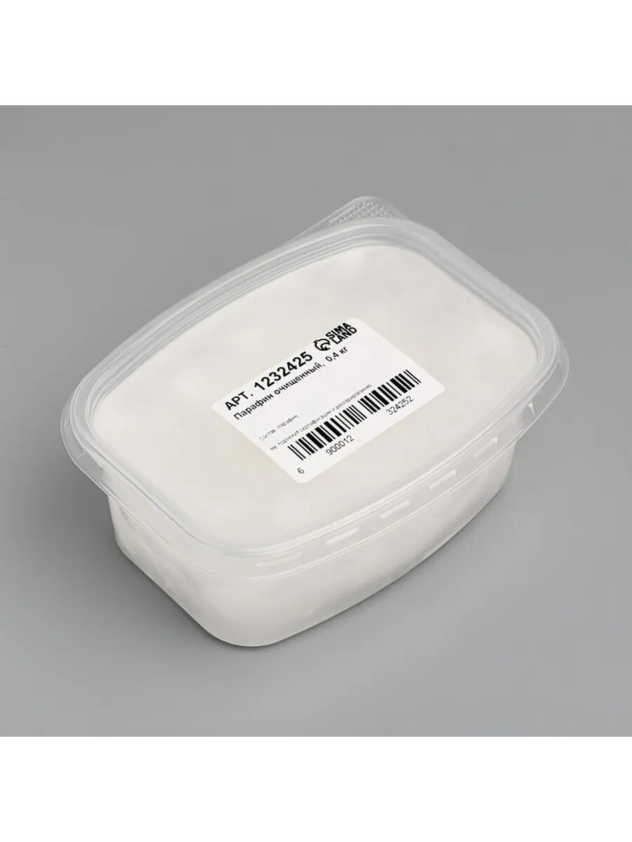 Чистый парафин для свечей и не только