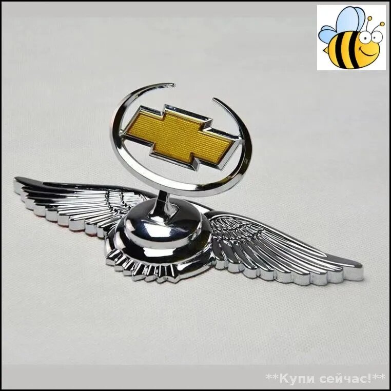 Эмблема на капот Шевроле / Прицел на капот Chevrolet