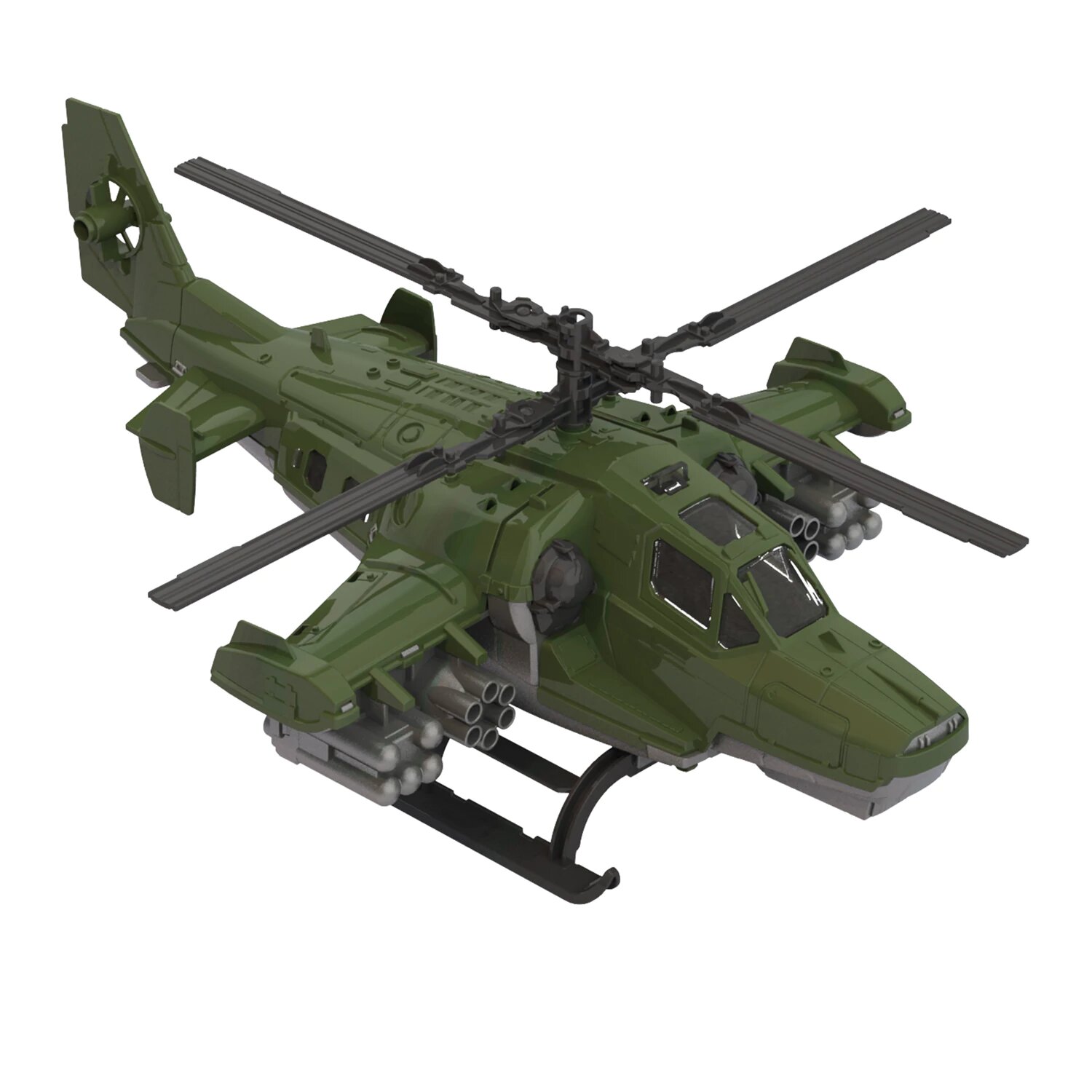 Вертолет игрушечный "Военный", пластиковый, 39,227,315,6 см, нордпласт