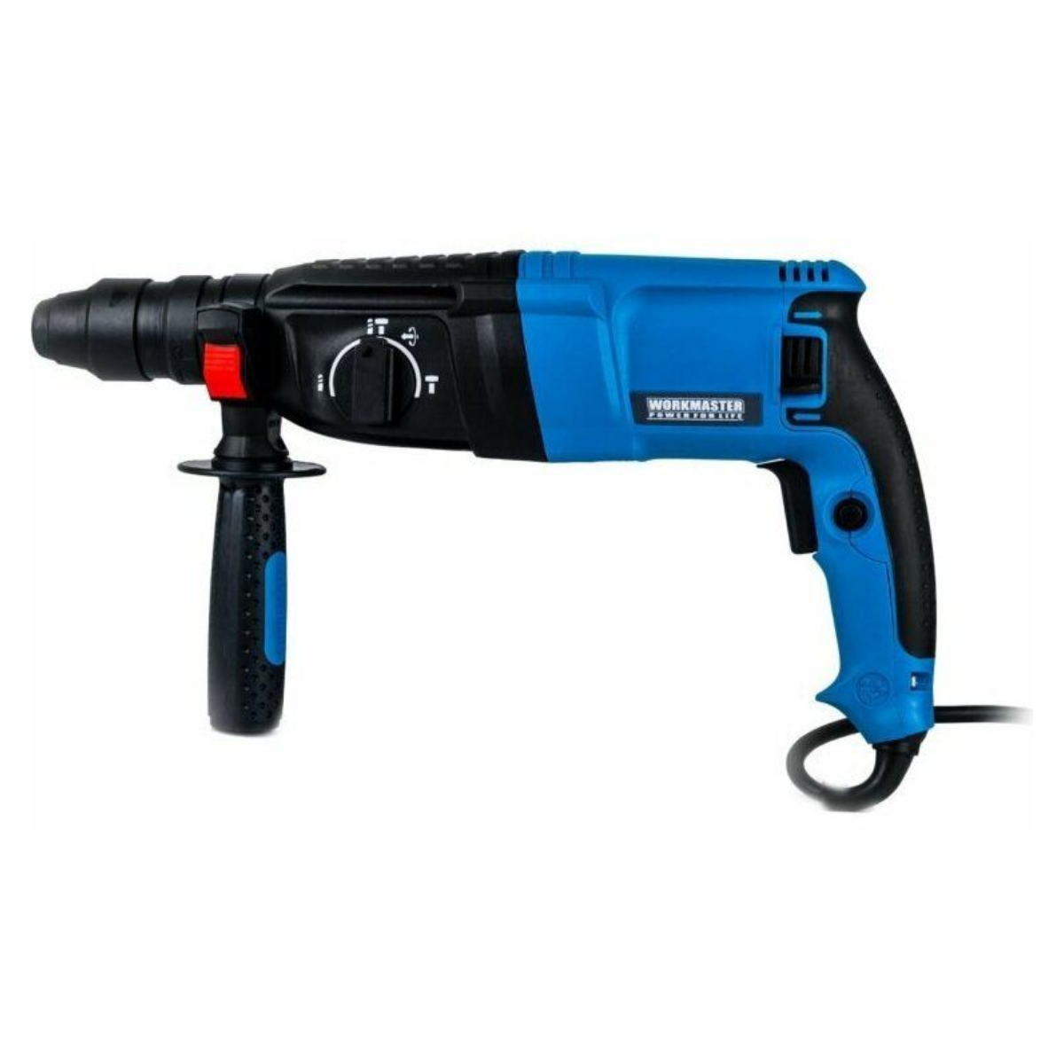 Перфоратор сетевой Workmaster ПР-1000БП, синий/черный, 1000 Вт