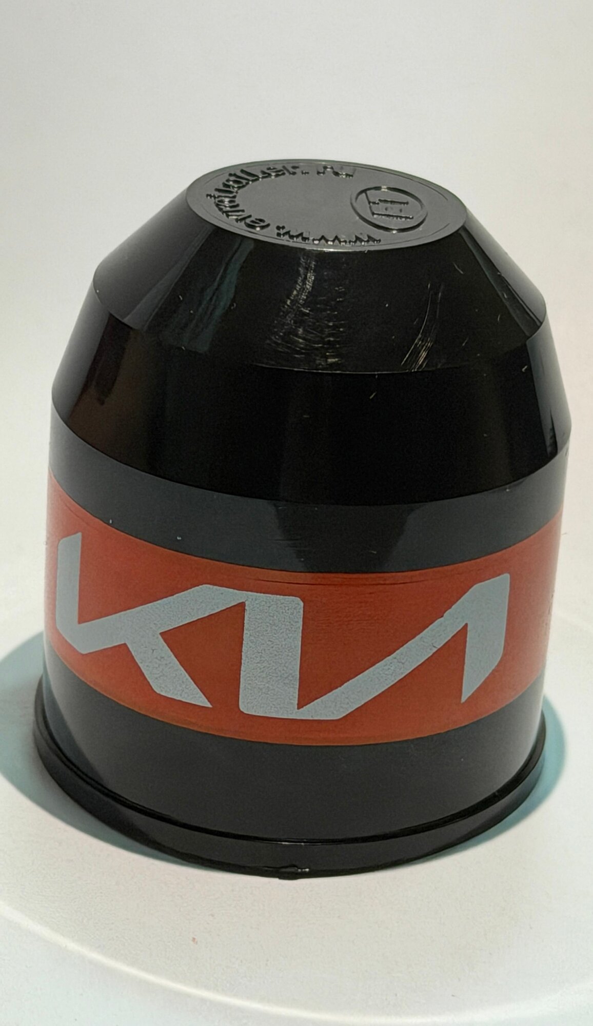 Защитный колпак на шар фаркопа KIA (черный) пластик