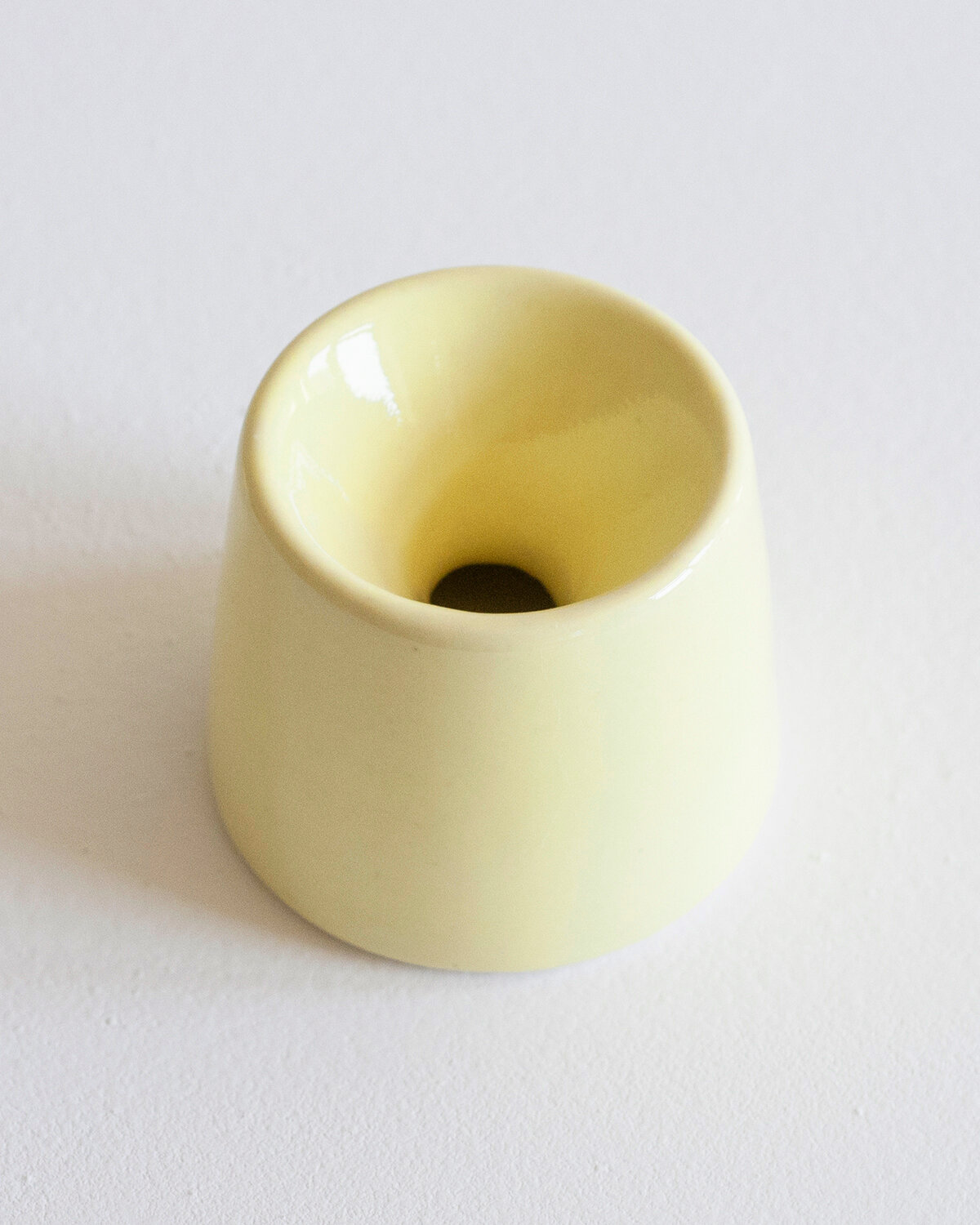 Чернильница Hill&Mill, керамическая, для каллиграфии, 5,5 см х 4,5 см, жёлтая