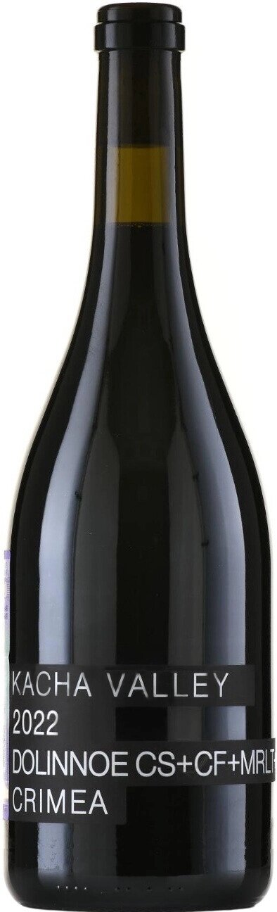 Вино "Kacha Valley" Dolinnoe Red, 2022