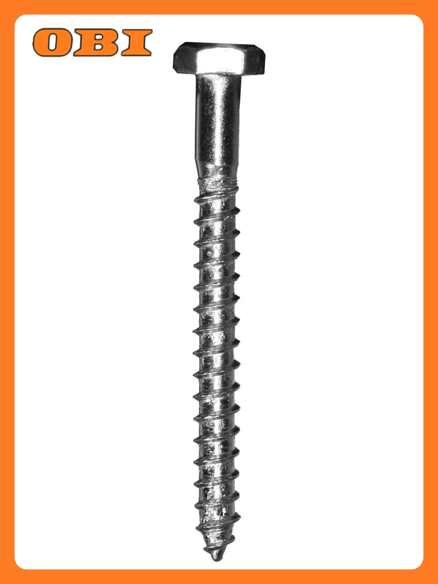 Шурупы Tech-KREP SWFS, нержавеющая сталь, оцинкованные, шестигранные, 2 шт