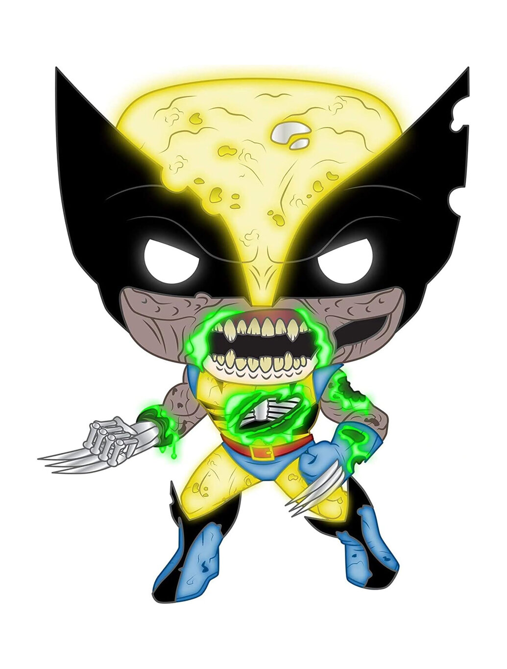 Фигурка Funko POP! Bobble Marvel Zombies Zombie Wolverine (B&W) (GW) (Exc) (662)