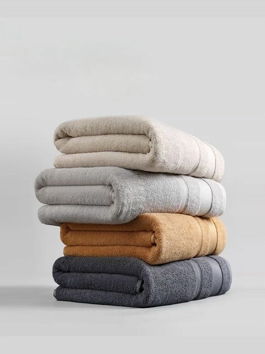 Полотенце банное, набор 2 штуки