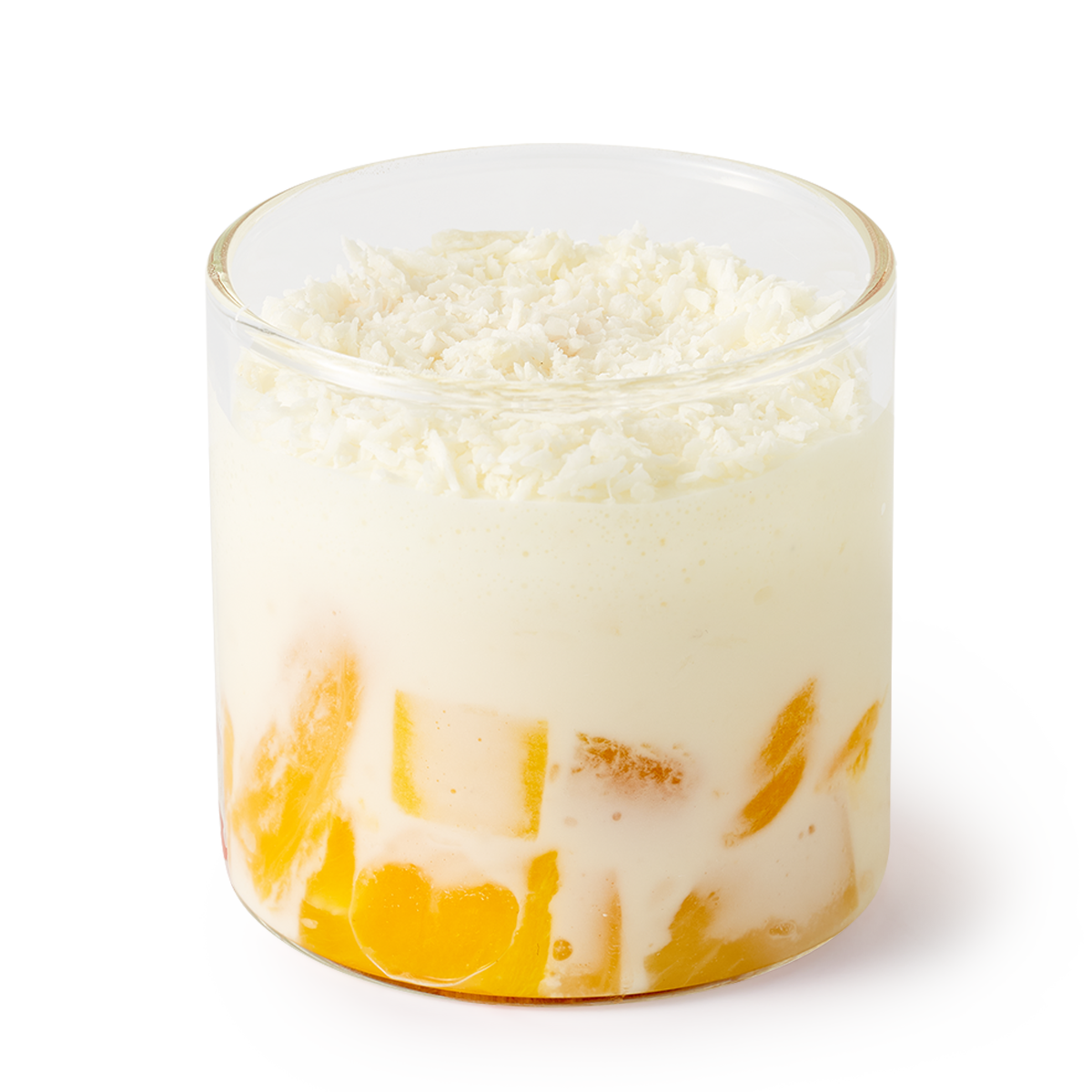 Мусс Fresco "Ананас-Манго", с кокосовой стружкой, порционный, 120 г