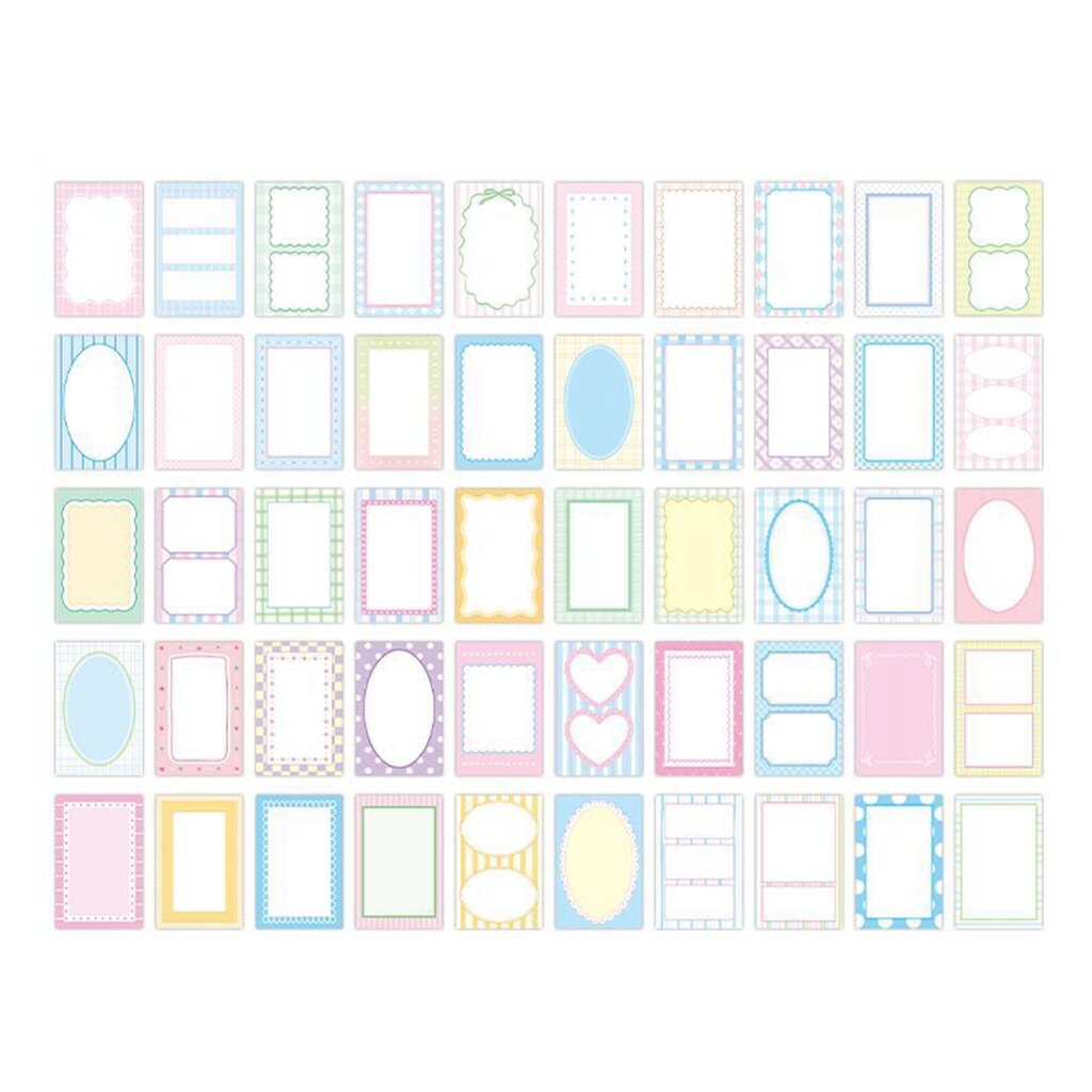 100 листов декоративной бумаги для заметок, портативные блокноты-памятки для заметок