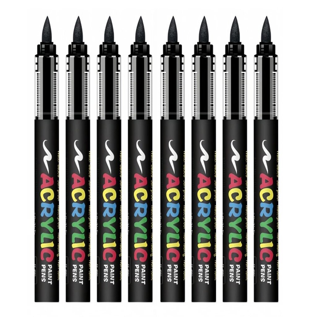 Акварельные фломастеры с мягким наконечником, маркер для рисования, набор фломастеров для художников