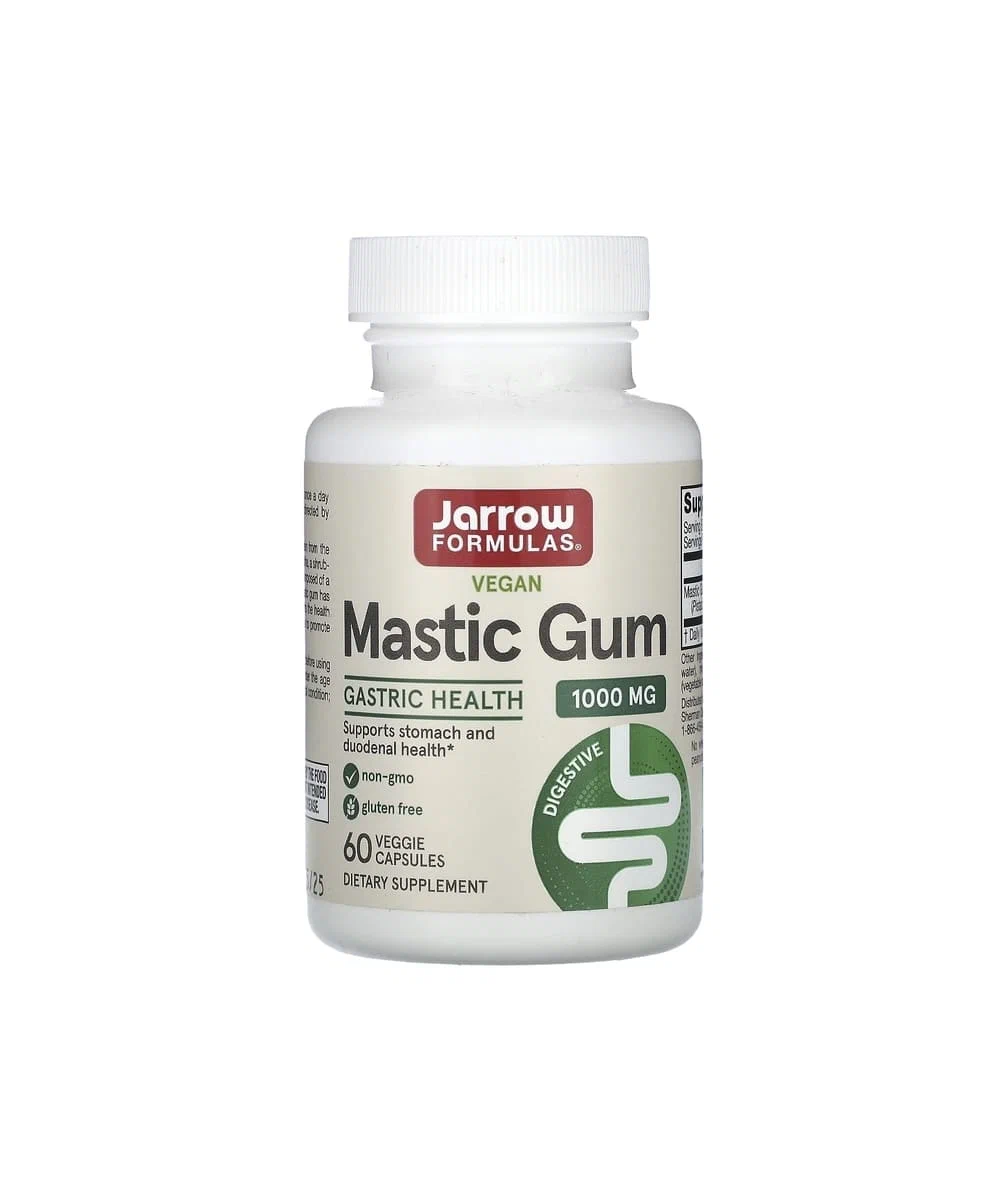 Jarrow Formulas Mastic Gum, Мастиковая смола 500 мг 60 капсул