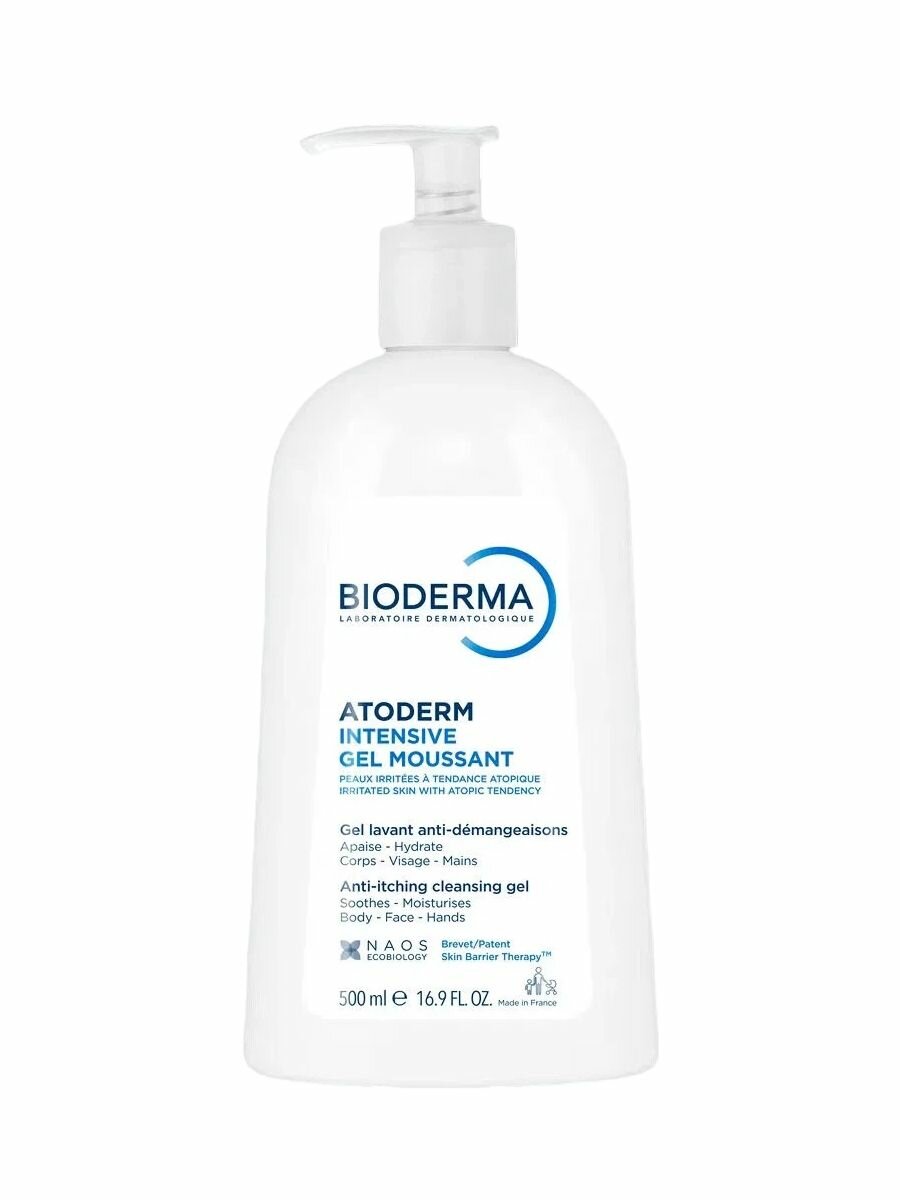 Биодерма Атодерм (Bioderma Atoderm) Гель Интенсив, 500 мл
