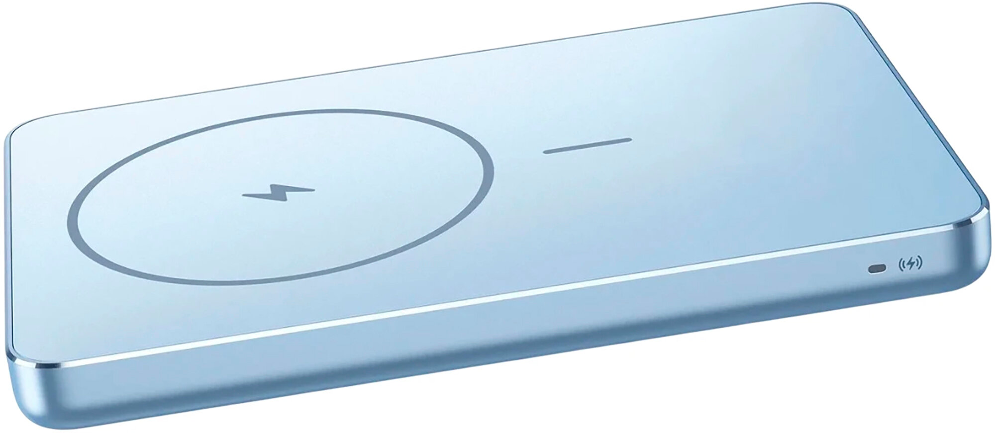 Внешний аккумулятор Xiaomi Super Slim Magnetic Power Bank 5000 голубой