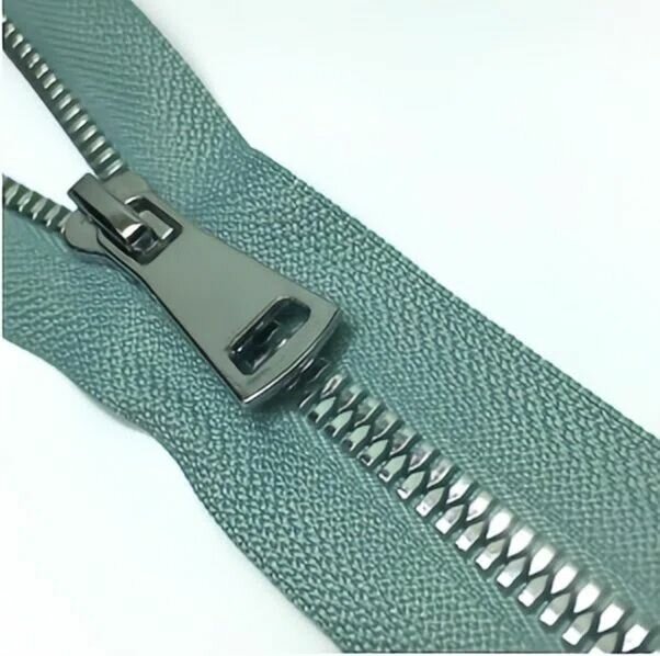 Молния Premium трактор, №5, разъем, 75 см, никель, D257 бирюзовая пастель (2002001725027)