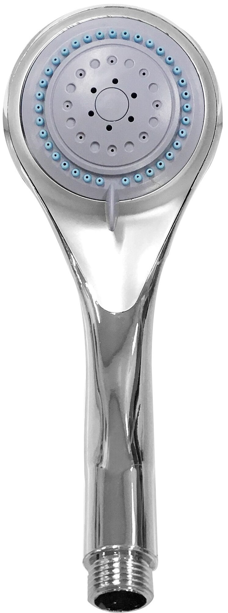 Массажная лейка Капля 3 режима 8 см хром