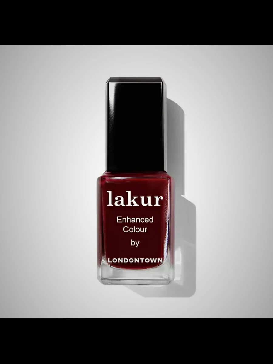 LONDONTOWN lakur Enhanced Colour Elderberry, Лак для ногтей Сочная Бузина 12 мл