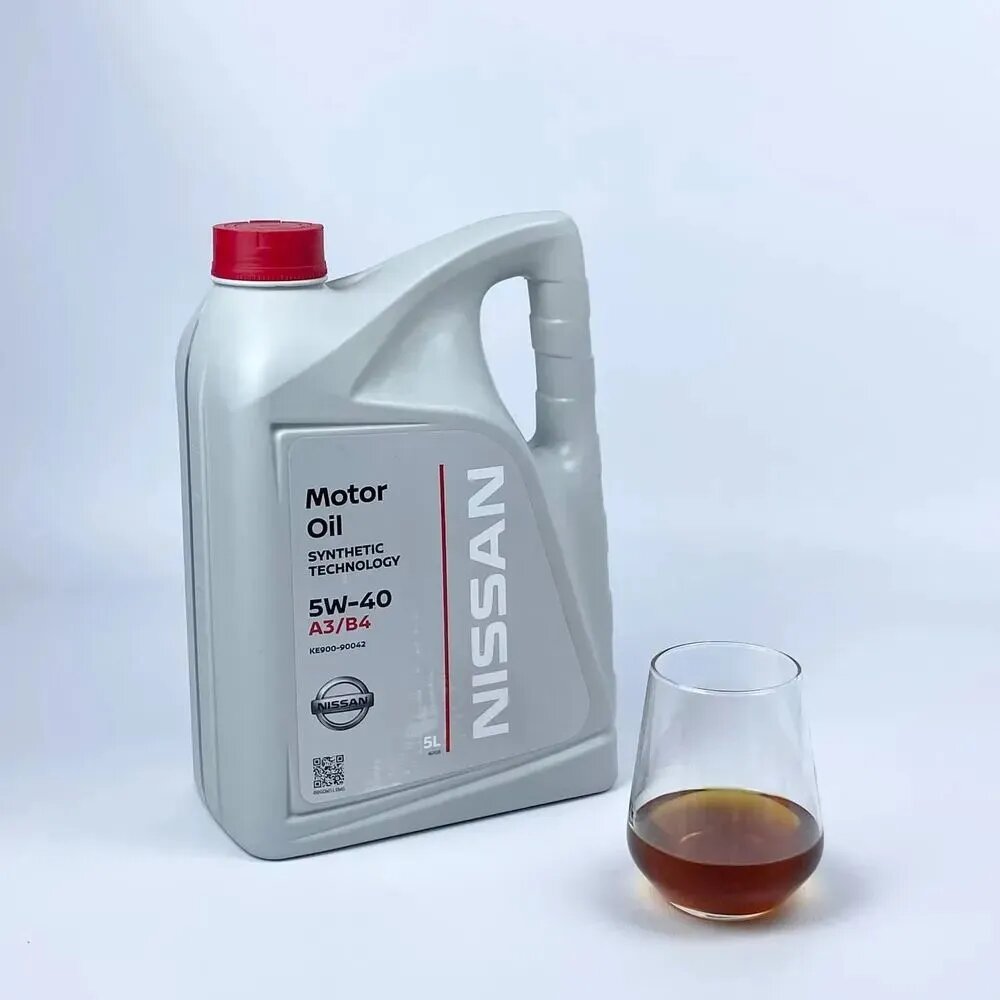 Nissan KE900-90042 Масло моторное синтетическое "Motor Oil 5W-40", 5л