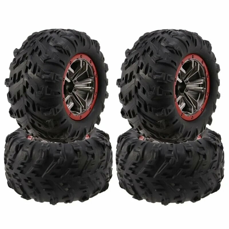 4 шт 105 мм резиновые шины большие колеса для LAEGENDARY Legend 110 RC Car