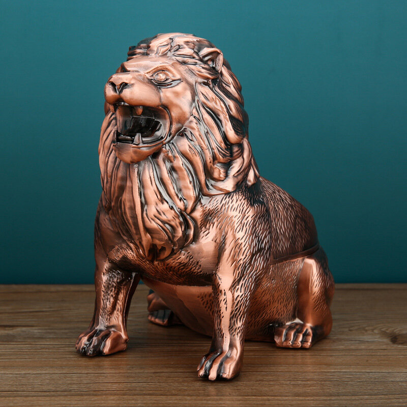 Коробка для хранения в виде льва — популярный и недорогой ящик для хранения с изображением животного, подходящий для дома, гостиной, офиса и обеденного стола. Он разработан для защиты от пыли и имеет крышку.