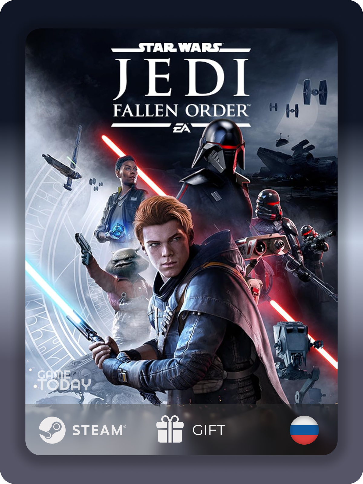 STAR WARS Jedi: Fallen Order | Игра в Steam | PC | Steam Deck | Отправка подарком | Регион активации Россия