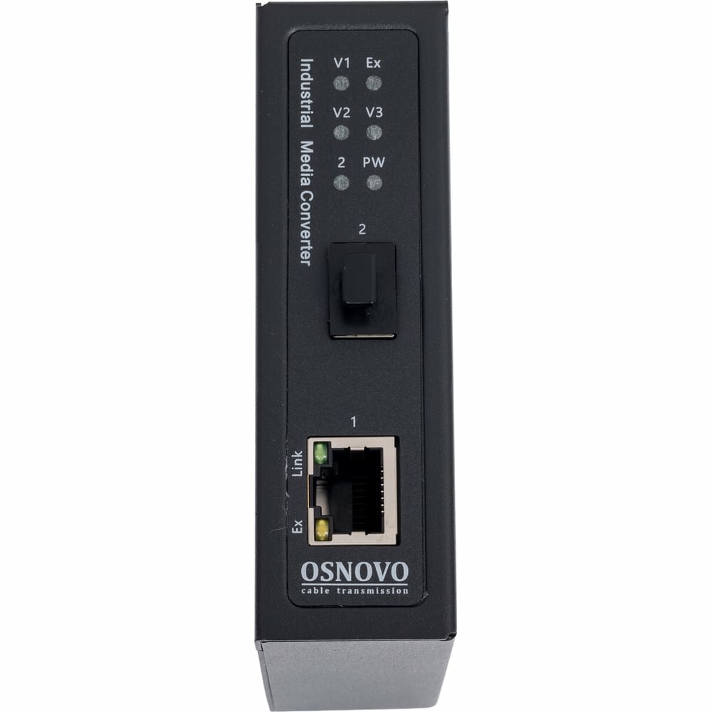 Промышленный компактный медиаконвертер OSNOVO sct1475
