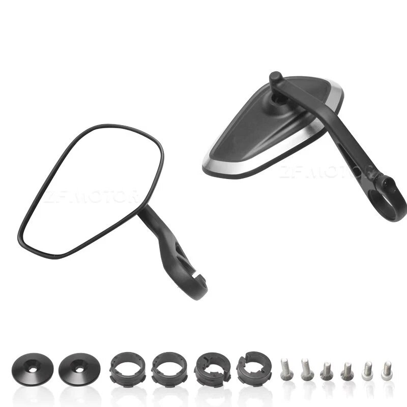 Зеркало заднего вида на руле мотоцикла для Rocket 3 Street Triple S 765 765RS 1 set Diamond Shape