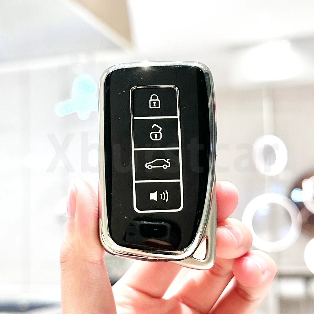 Автомобильный брелок для ключей, чехол для ключей, брелок для Lexus RX350 RX350L 4 button black(SL)