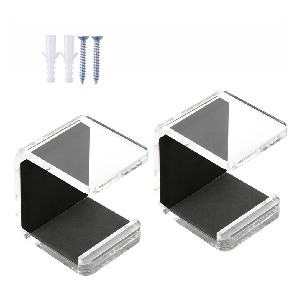 Горизонтальная подставка для хоккейных клюшек с устойчивой к царапинам накладкой-прозрачная