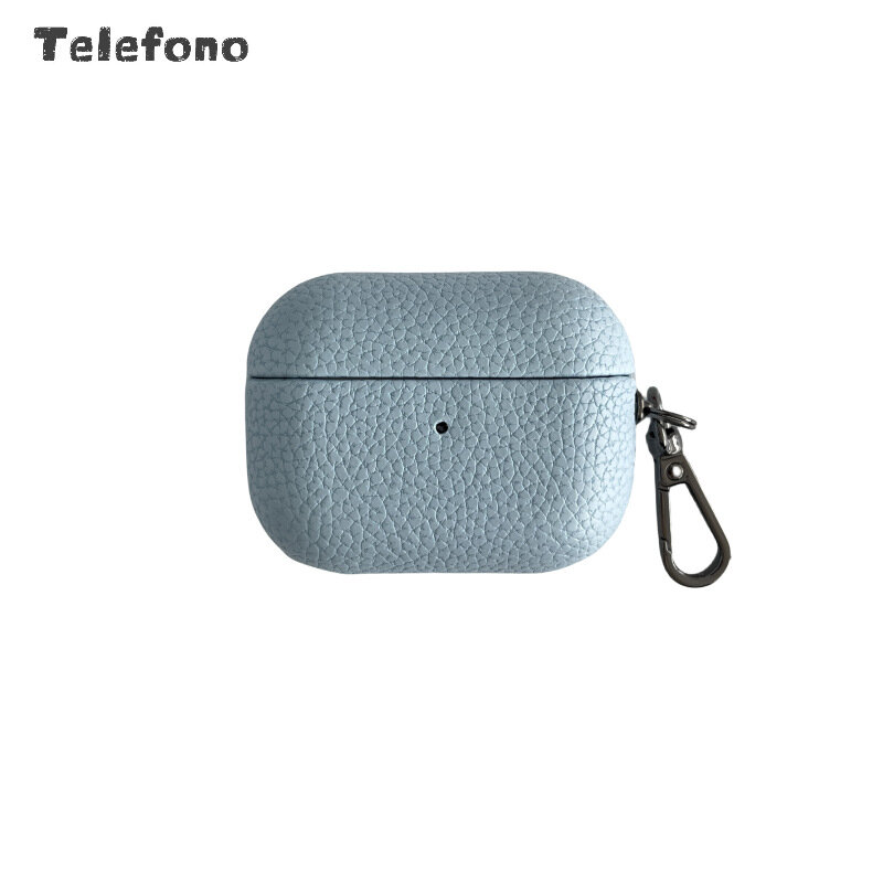 Подходит для Apple AirPods 1/2 поколения, чехол для наушников с узором личи, защита для наушников AirPods Pro 3 Bluetooth