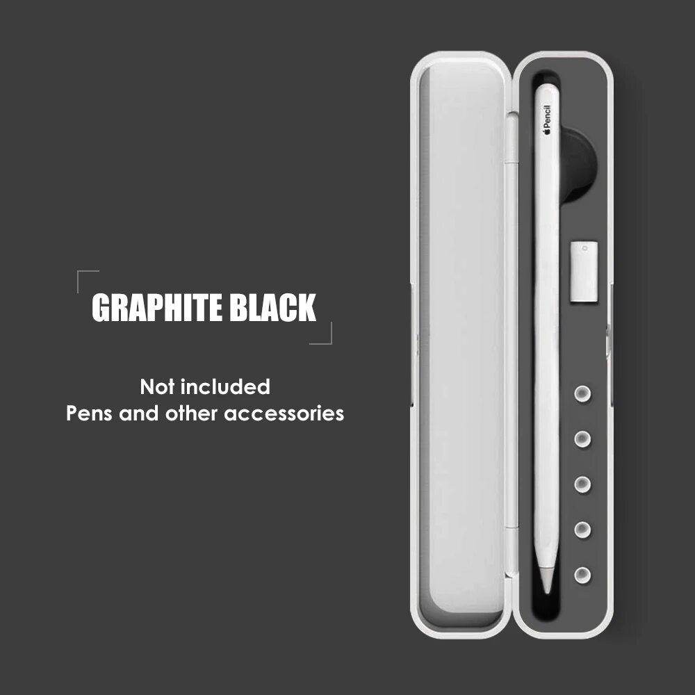 Чехол для Apple Pencil 1/2, Black