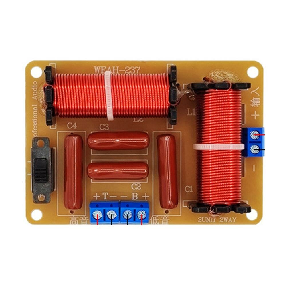 Разделитель частот динамиков 2-полосный, 100W