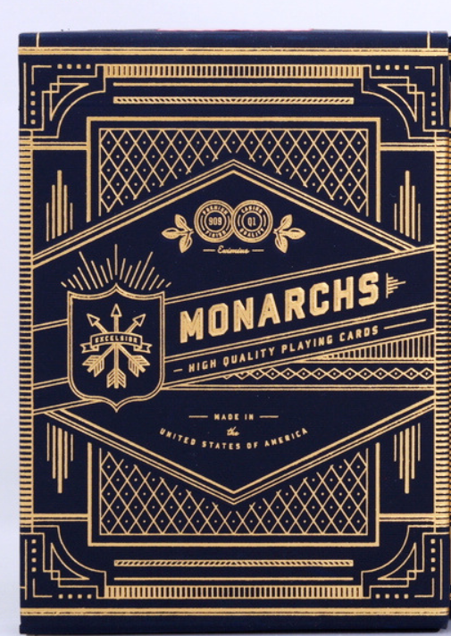 1 PCS Monarchs Theory11 Monarchs Deck Bike USPCC Коллекционная покерная магическая карточная игра