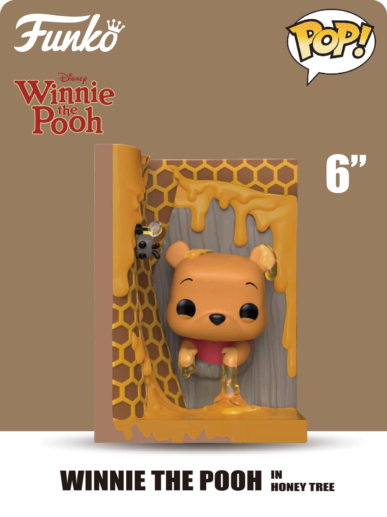 Фигурка Funko POP NOOKS! Animation Winnie The Pooh In Honey Tree6"