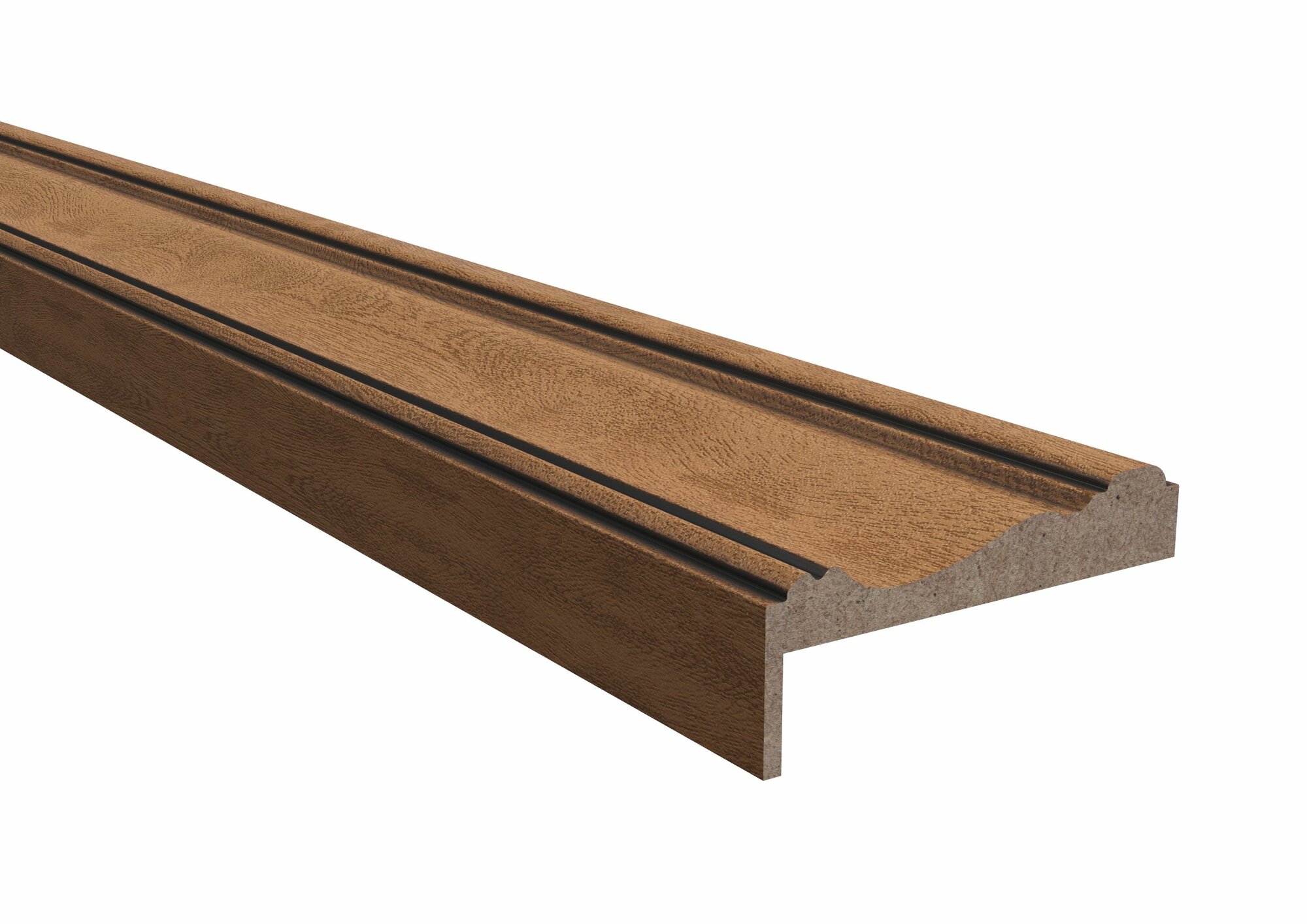 Наличник фигурный "антик" HONEY CLASSIC PB (патина чёрная) (телескопический)