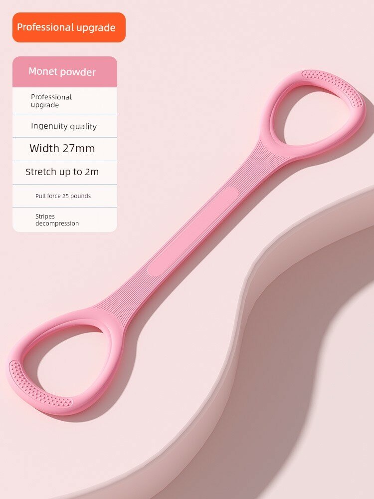 Эластичная лента для растяжки спины, фитнеса для женщин, тренажер для упражнений с эластичной лентой, для домашней