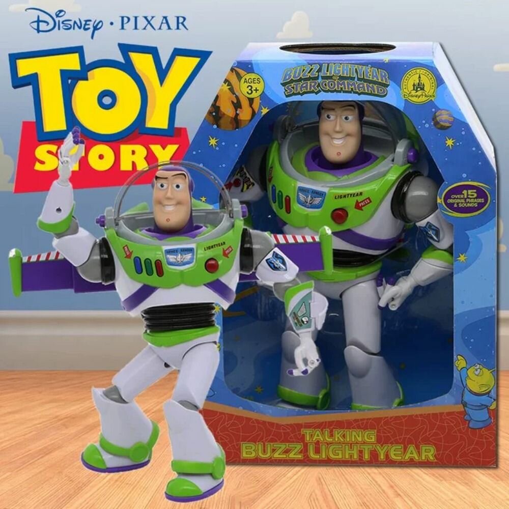 30 См История Игрушек 4 (Toy Story 4) Buzz Lightyear Базз Лайтер: Со Светом И Звуком