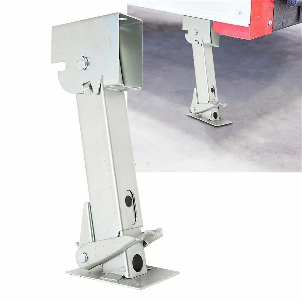 Стабилизатор прицепа, откидной, 290 455 мм, регулируемая опора на 650 фунтов, грузоподъемность 1000 фунтов для внедорожников